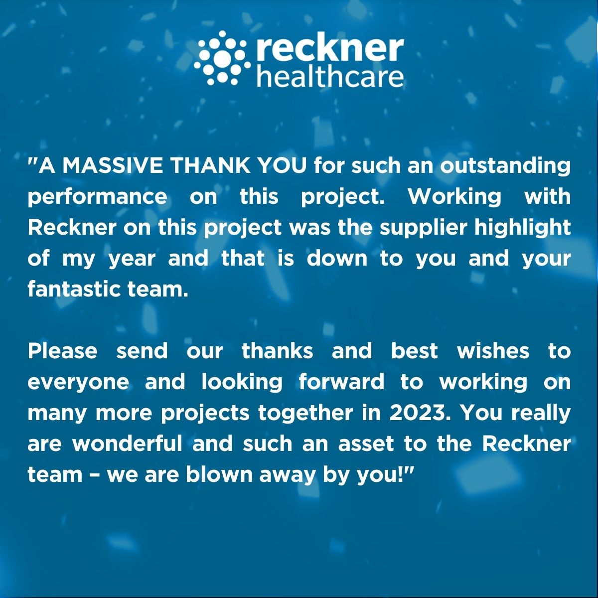 Reckner Healthcare - News